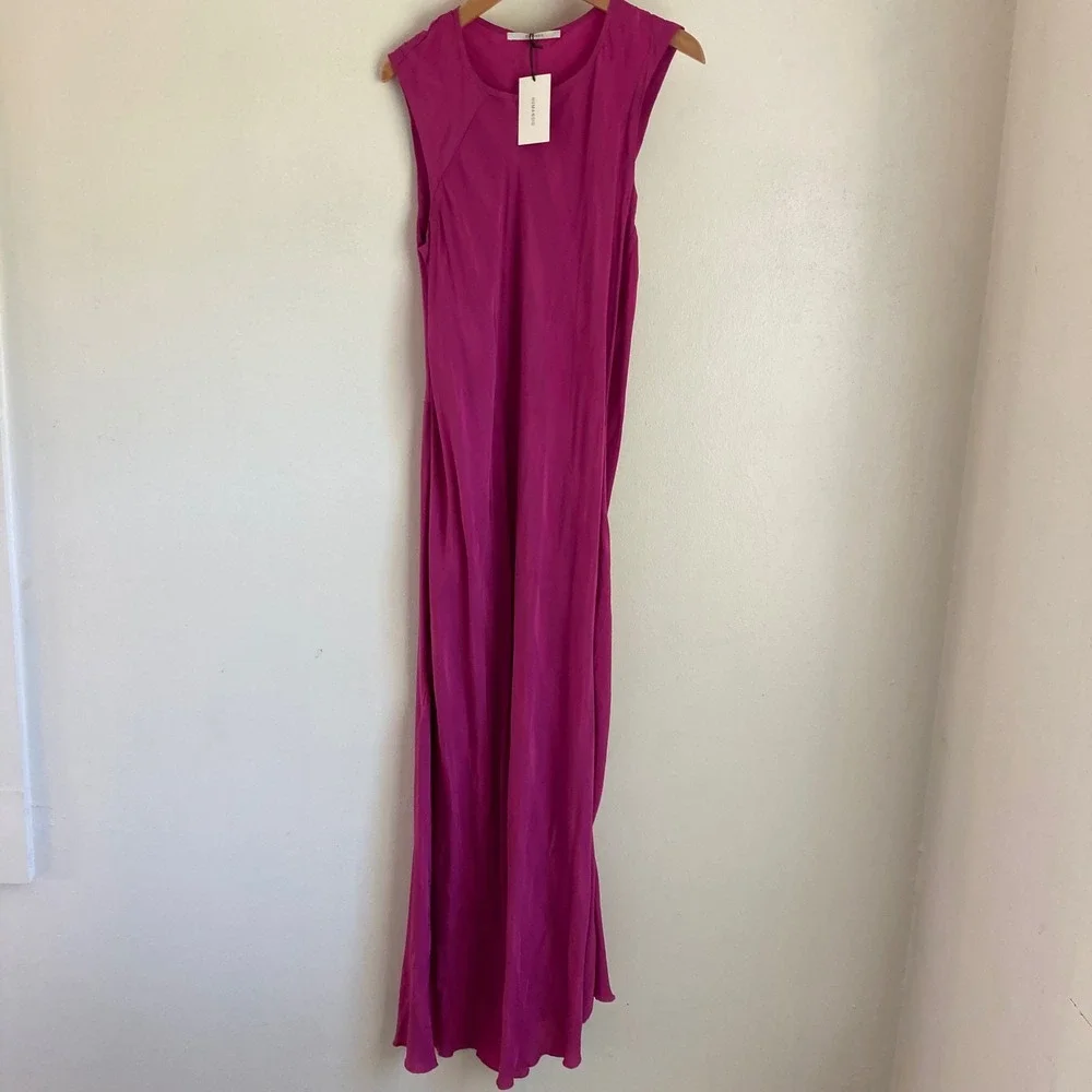 Humanoid | Dresses | New Humanoid Sieko Dress Peony Pink Cupro Viscose ...